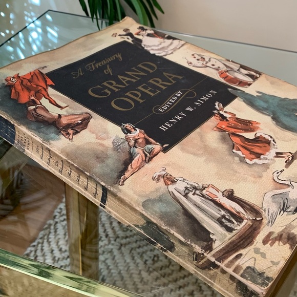 Vintage | Accents | Vintage A Treasury Of Grand Opera 946 1st Edition ...